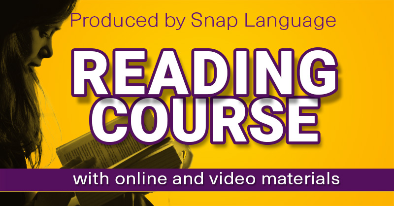 Advanced Reading Course: Snap Language™